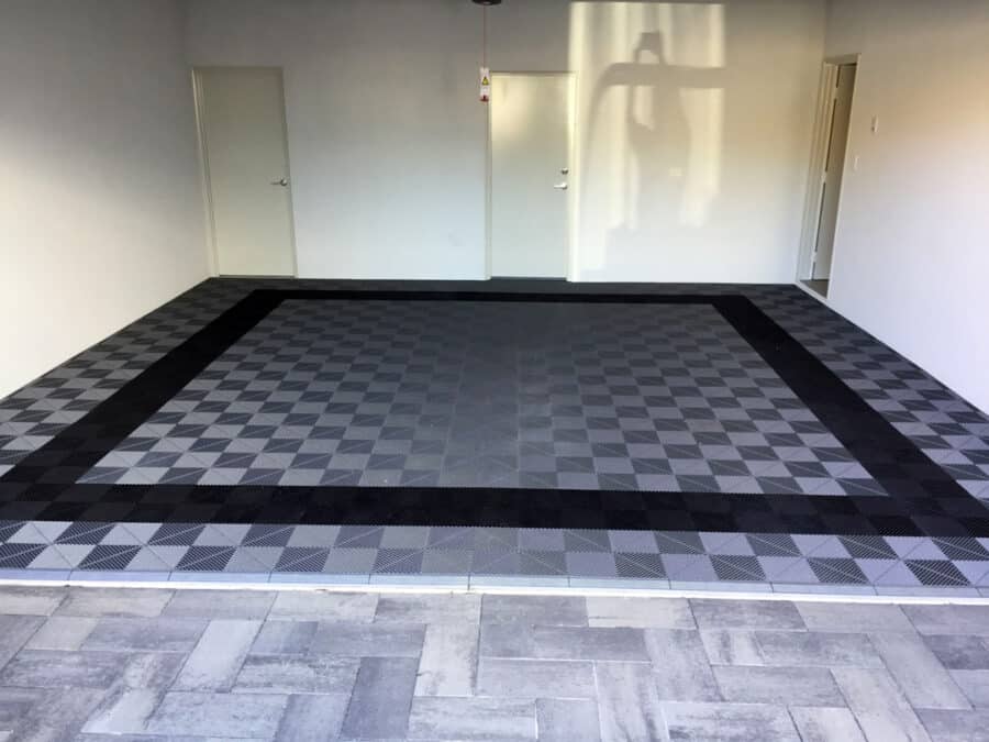 30 Garage Floor Tile Ideas & How To Create Them!