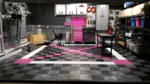 30 Garage Floor Tile Ideas & How To Create Them!