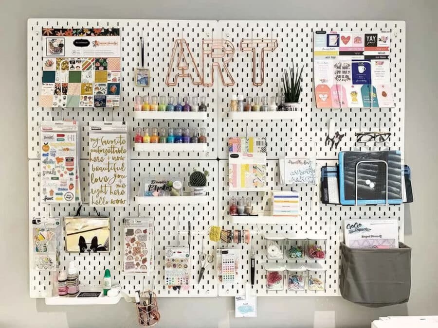 99 Pegboard Ideas For Home And Garage