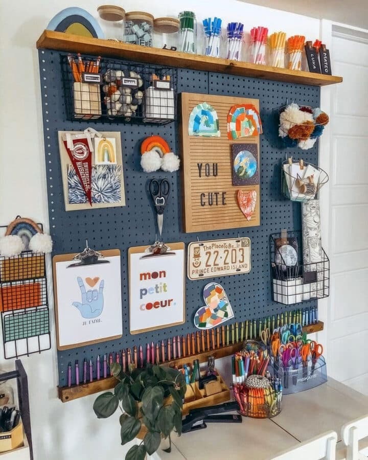 99 Pegboard Ideas For Home And Garage