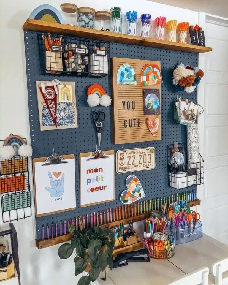 99 Pegboard Ideas For Home And Garage