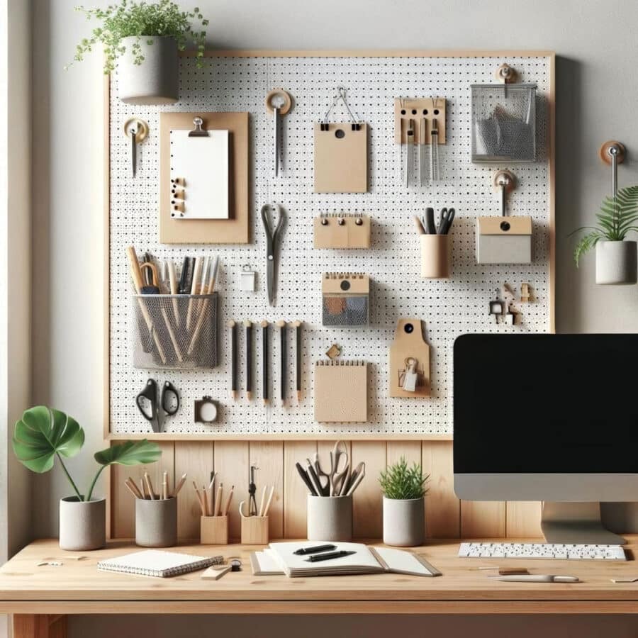 99 Pegboard Ideas For Home And Garage
