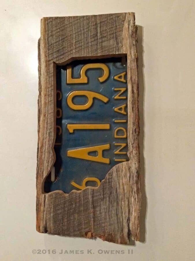 30 Ideas For License Plate DIY Crafts