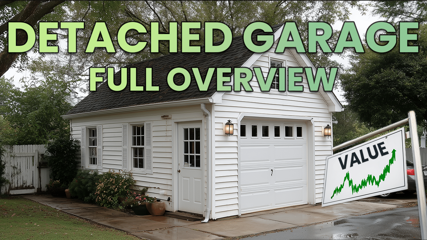 How Much Value Does A Detached Garage Add To Your Home?