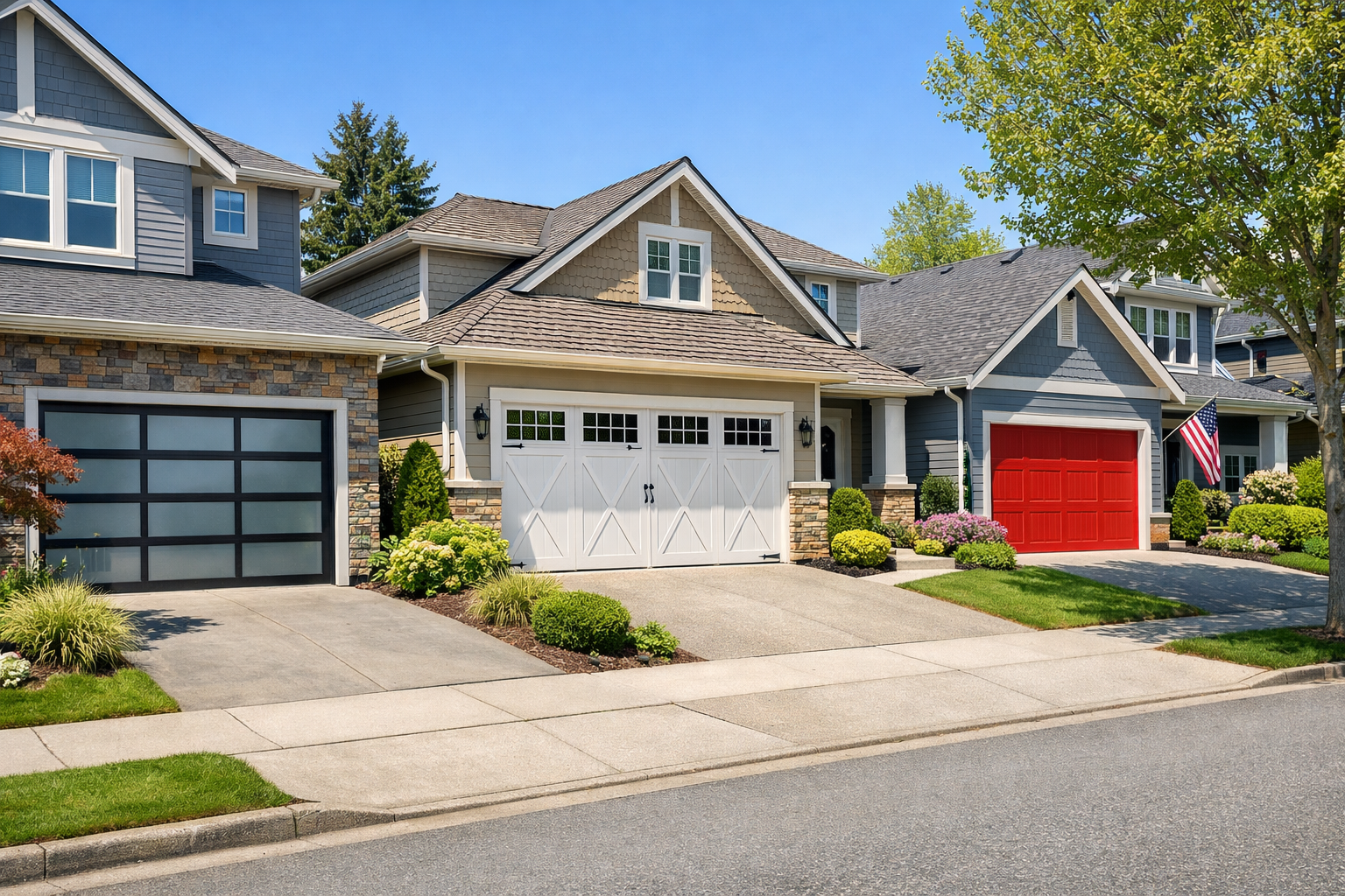 20 Garage Door Makeover Ideas To Boost Curb Appeal